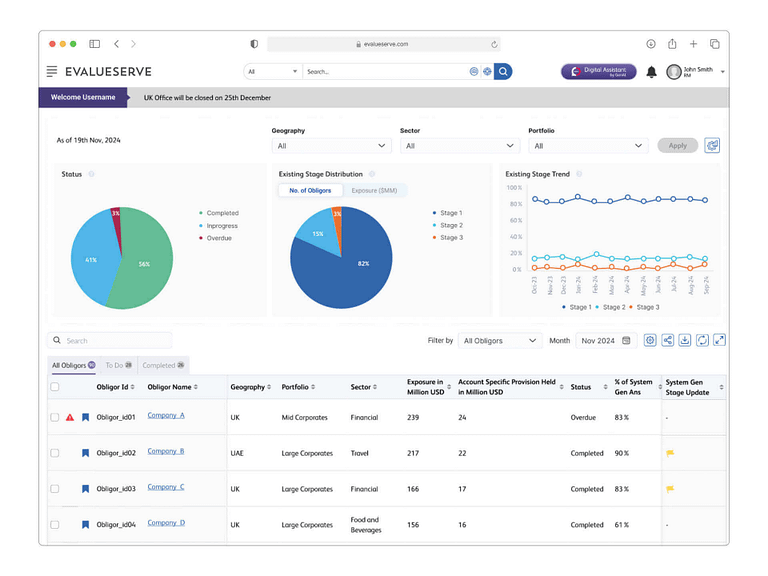 RiskSight - Risk Assessment Platform - Evalueserve